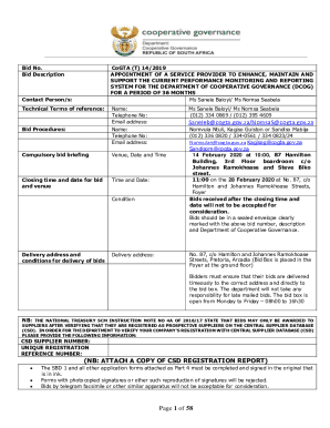 Fillable Online Anticipating a bid/no-bid decision model for an ICT ...