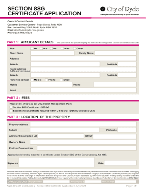 Fillable Online application-for-subdivision-certificate-checklist.pdf ...