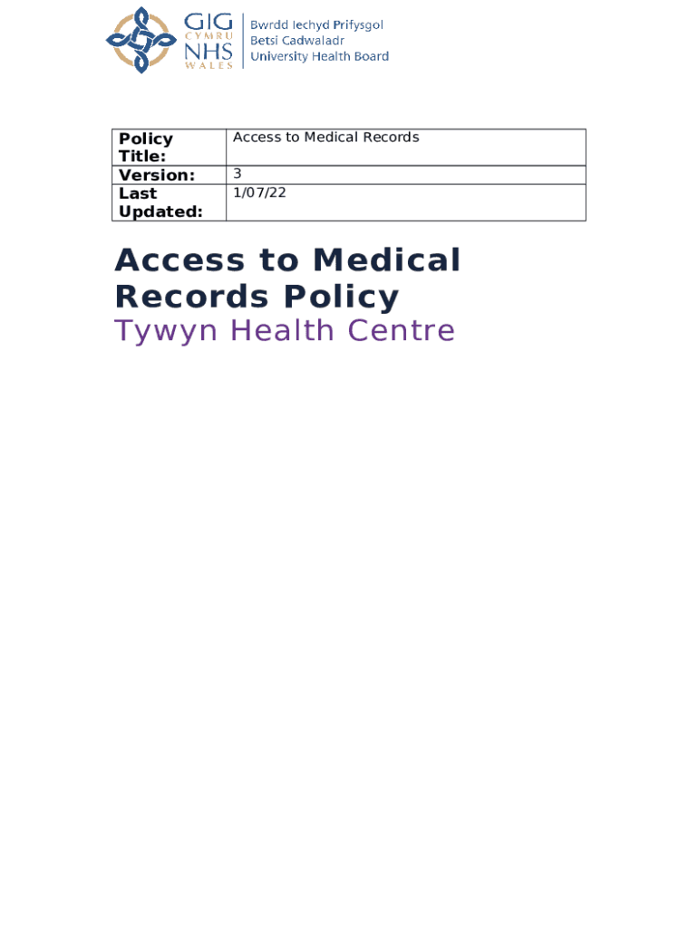 Individuals Rights Request Doc Template | pdfFiller