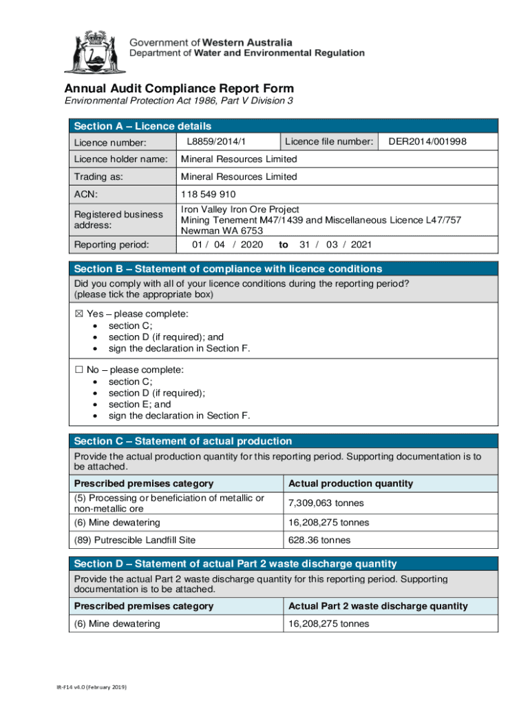 Fillable Online assessing and scoring environmental permit compliance ...