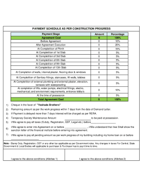 Fillable Online Progress Payments Sample Clauses Fax Email Print ...
