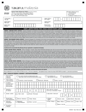 Fillable Online TAKAFUL MALAYSIAHR Asia Best Companies To Work ... Fax ...