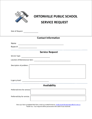 Fillable Online Work Order Form.xlsx Fax Email Print - pdfFiller