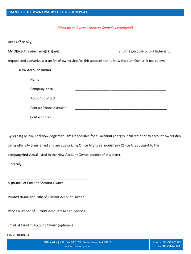 Fillable Online Ally Transfer Of Equity FormFill Out and Use This PDF ...