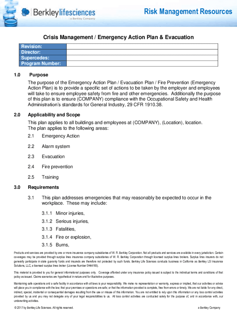 Fillable Online What Is a Crisis Management Plan (CMP)?Definition from ...