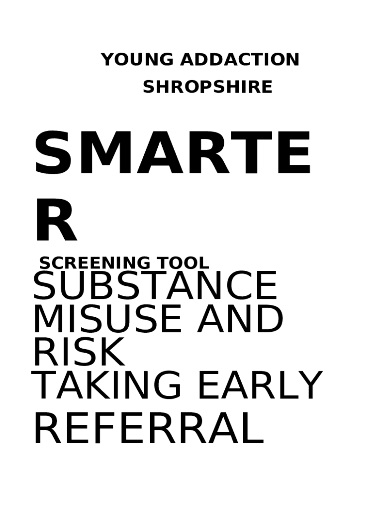 Evaluation of an early screening and referral programme ... Doc Template | pdfFiller