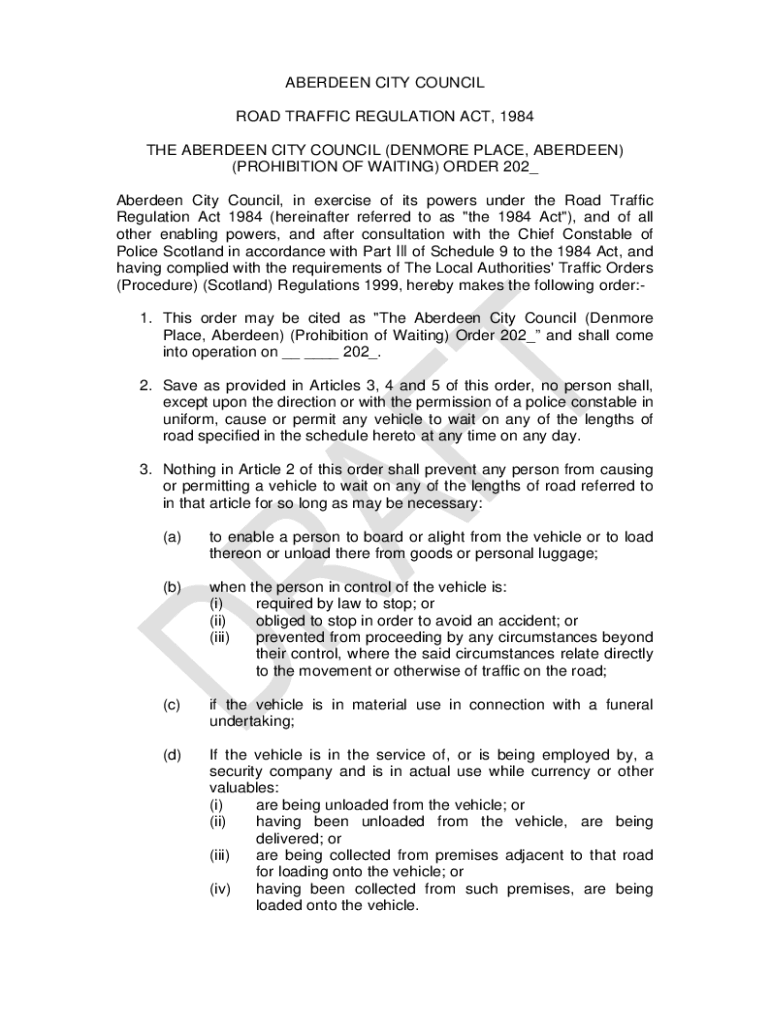 Fillable Online consultation aberdeencity gov The Aberdeen City Council ...