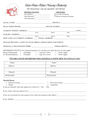 Fillable Online Landlord Emergency Rental Assistance Form & Attestation ...