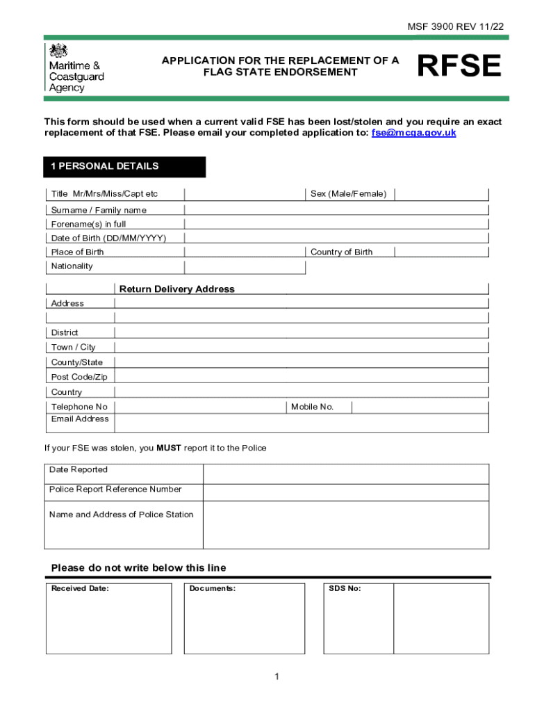 Fillable Online Guidelines for flag State inspections under the ...