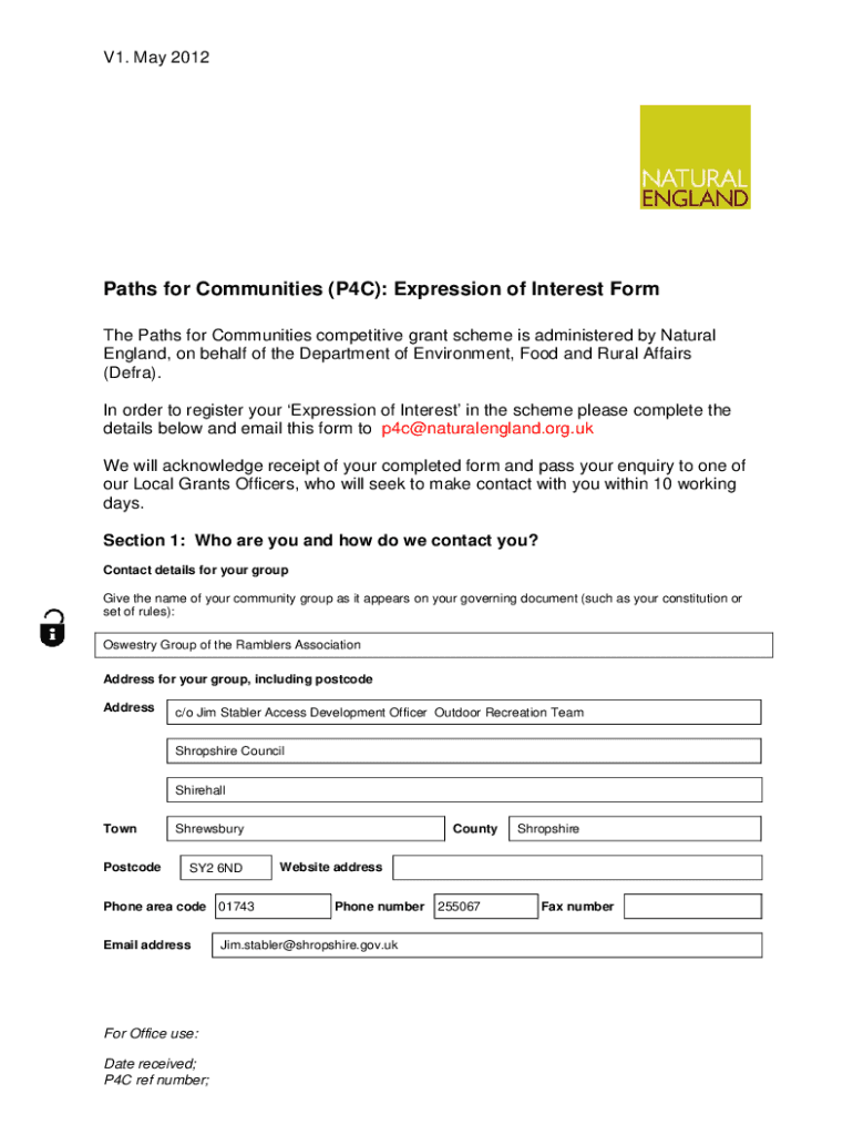 Fillable Online Community Food Projects Competitive Grant Program in ...