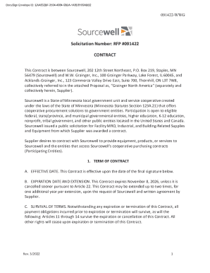 Fillable Online RFP #091422 REQUEST FOR PROPOSALS for Facility MRO ...