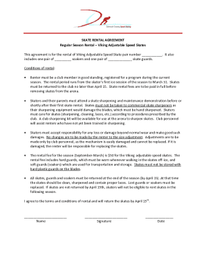 Fillable Online Ice-Skate-Rental-Agreement.pdf Fax Email Print - pdfFiller