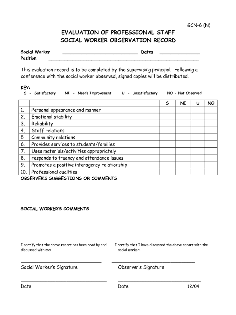 Fillable Online principle iv: - the social work and social service work ...