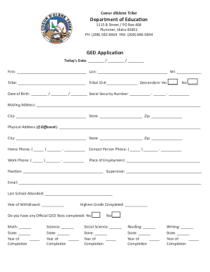Fillable Online Plummer Police Department Fax Email Print - pdfFiller