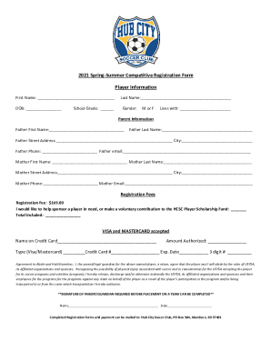 Fillable Online STUDENT AFTER SCHOOL REGISTRATION FORM ... Fax Email ...