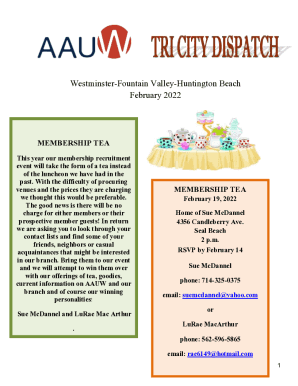 Fillable Online How to Recruit New Members at Your Events Fax Email ...