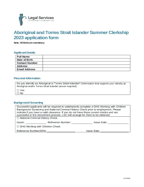Confirmation of Identity - Verification for Aboriginal and ... - lsc sa ...