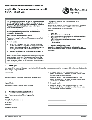 Fillable Online Fillable Online Form EPA: Application for an ...