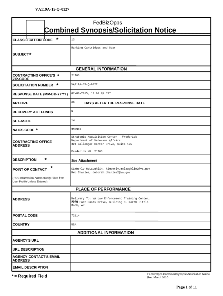 This announcement is the solicitation; quotes are being requested Doc ...