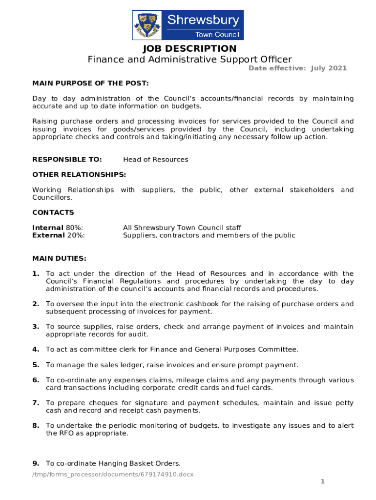 Section 4--Budget Execution Doc Template | pdfFiller