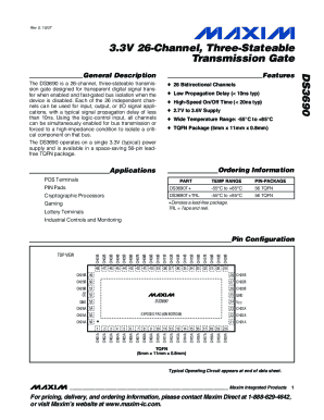 Fillable Online Transmission Gate as a CMOS Bilateral Switch Fax Email ...