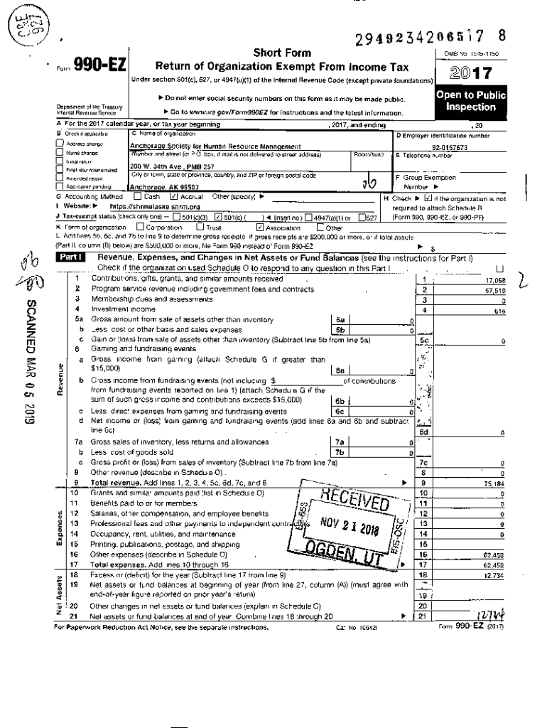 Fillable Online rrs gov/Form990EZ for instructions and the latest ...