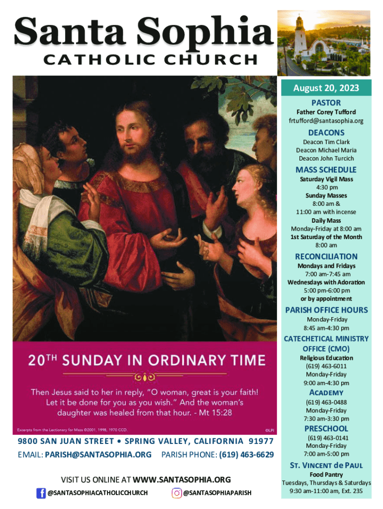 Fillable Online Deacon John Turcich Fax Email Print - pdfFiller