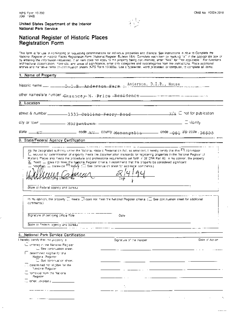 Fillable Online This form 1s for use n nominating or ,equestlng ...