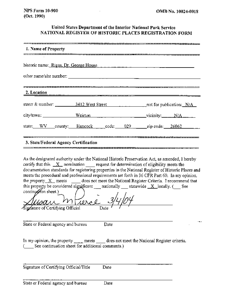 Fillable Online Dr. George Rigas House Fax Email Print - pdfFiller