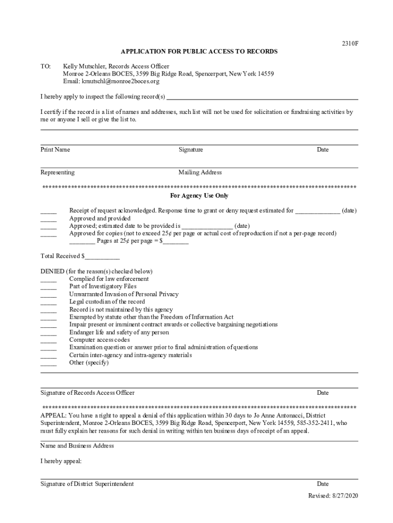 Fillable Online BOCES 2 Report Card Fax Email Print - pdfFiller