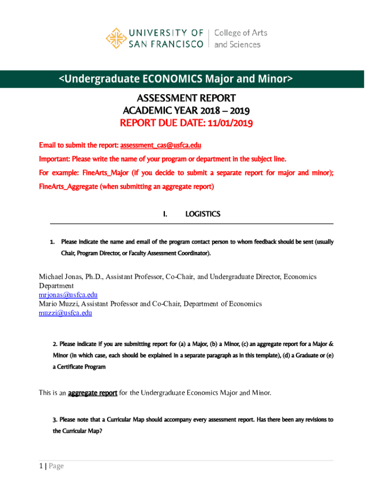 Fillable Online ASSESSMENT REPORT (REGULAR TEMPLATE) ... Fax Email ...
