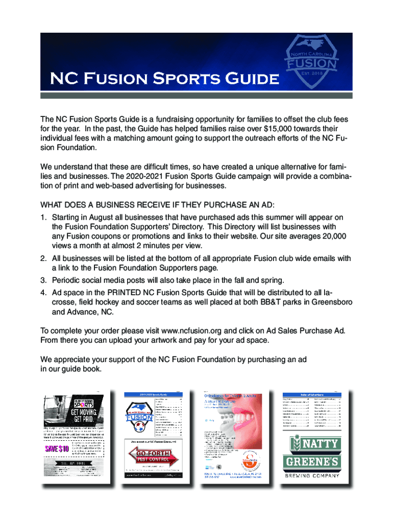 Fillable Online How NC Fusion executed its campaign to help girls stay ... Fax Email Print ...