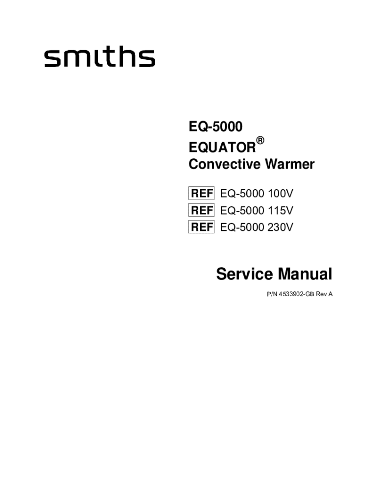 Fillable Online Level 1 Convective Warming System Air Filter Kit - F3-5000 Fax Email Print ...