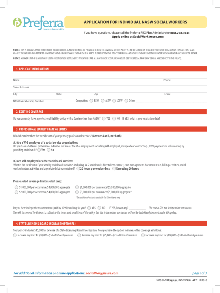 Fillable Online Fillable Online If you have questions, please call the NASW ... Fax Email Print ...