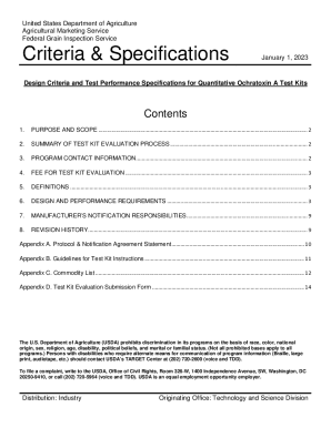 Fillable Online Service Message for the Federal Grain Inspection ...