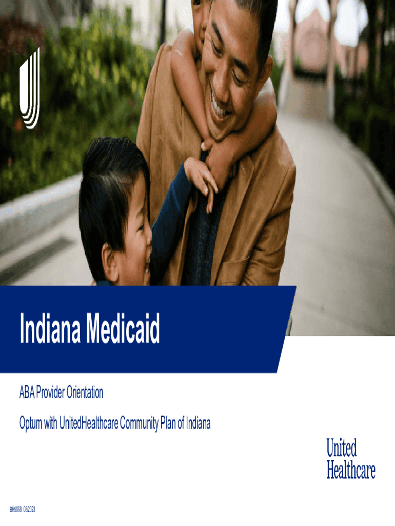 Fillable Online ABA Provider Orientation - Optum with UnitedHealthcare ...