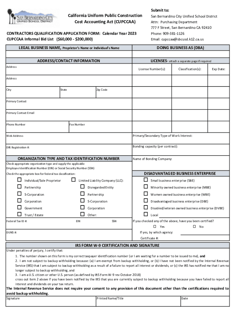Fillable Online CUPCCAA Application Template.xlsx Fax Email Print ...