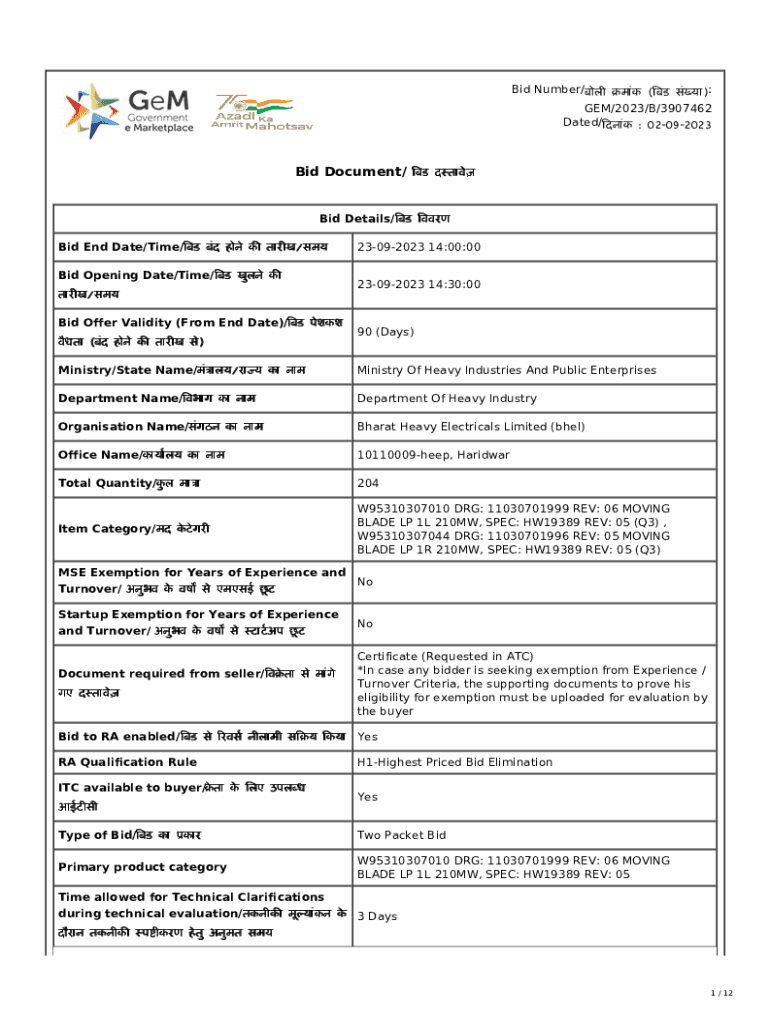 Fillable Online Enter Keywords? 1. Bid Details Fax Email Print - pdfFiller