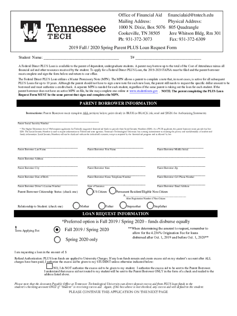 Fillable Online Fillable TTU Spouse Dependent Fee Discount 18 Fax Email Print - pdfFiller