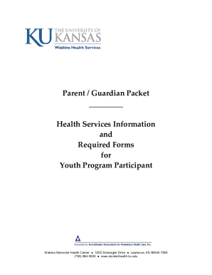 Fillable Online Health Forms Packet Fax Email Print - pdfFiller