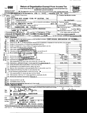 Fillable Online Form .99(; Return of Organization Exempt From Income ...