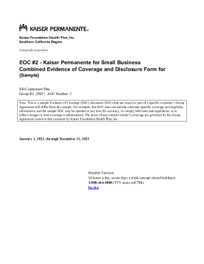 Fillable Online 2023-Sample-SCAL-Small-EOC-30 Copayment Plan4473. 2023 ...