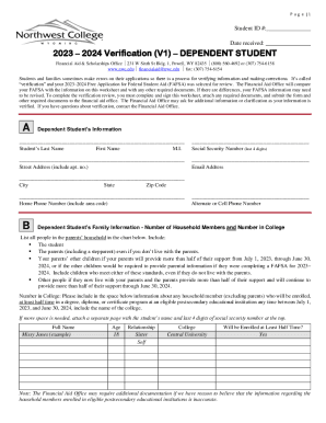 Fillable Online 2021-2022 Student Financial Aid Information Form Fax ...