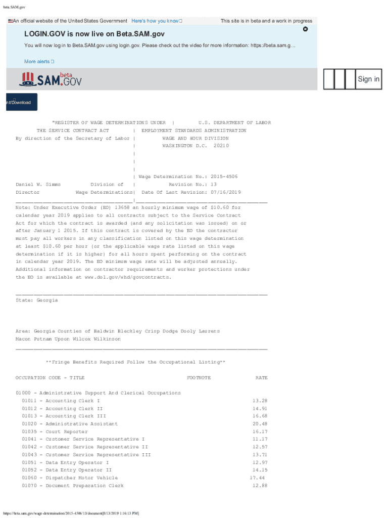 Fillable Online Create A New Account in beta.SAM.gov using the login ...