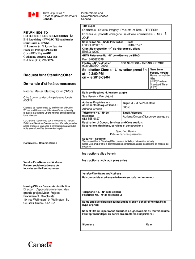 Remplissable En Ligne Solicitation of Interest and Qualification Fax ...