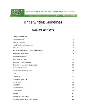 Fillable Online Life Insurance Underwriting - All You Need To KnowABSLI ...