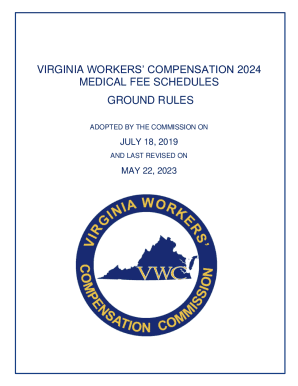 Fillable Online workcomp virginia VIRGINIA WORKERS' COMPENSATION 2024 ...