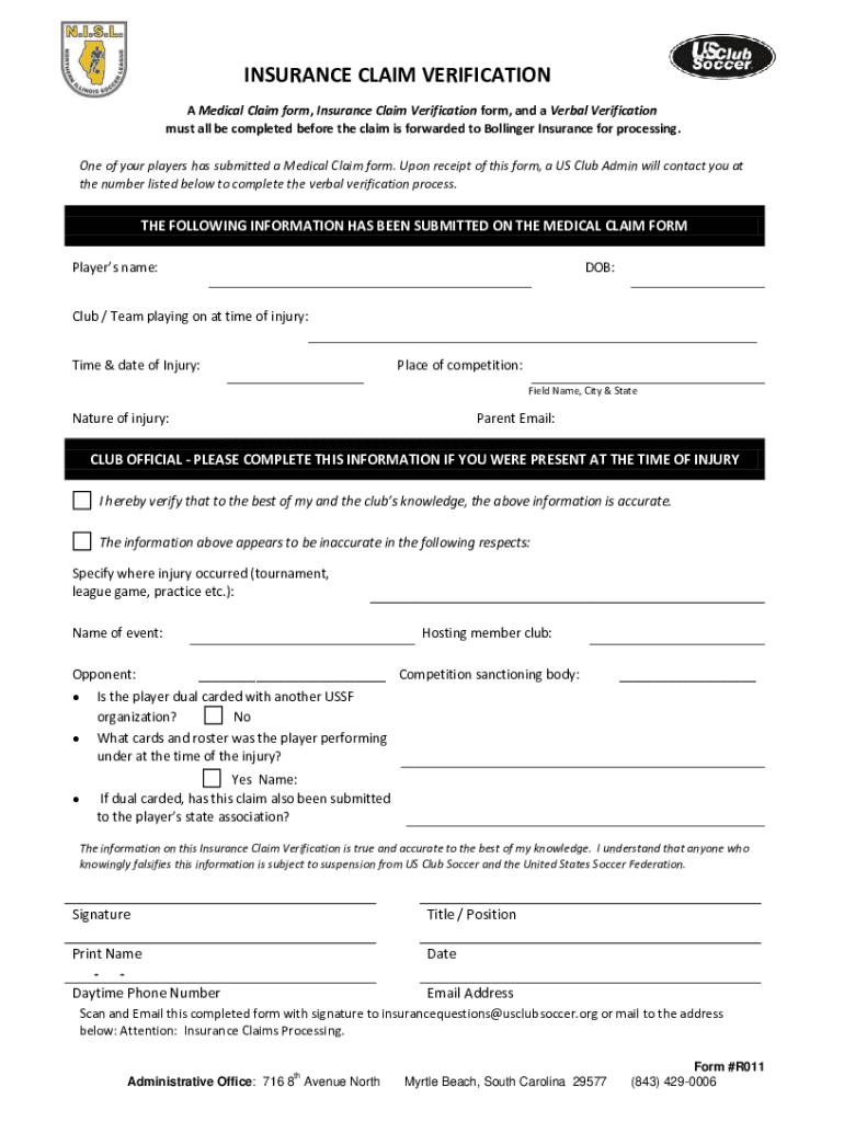 Fillable Online Bollinger-Student-Accident-Claim-Form-- ... Fax Email Print - pdfFiller
