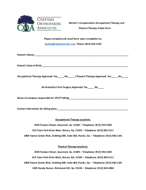 Fillable Online Workers-Compensation-Occupational-Therapy-Physical ...