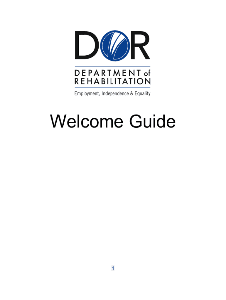 Fillable Online Get Started - California Department of Rehabilitation ...